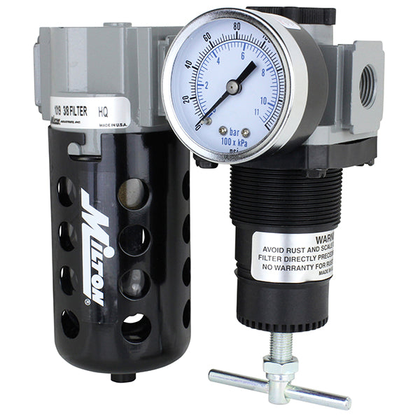 Milton 1107 3/8" NPT Deluxe Polycarbonate FR Duo – Milton® Industrial