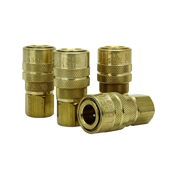 Milton 715-4 1/4" FNPT M Style Coupler – Milton® Industrial